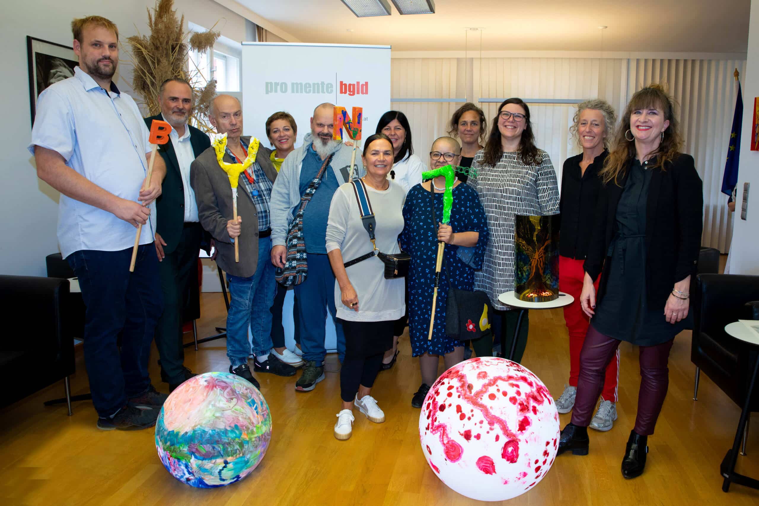 Ausstellungsprojekt von „pro mente Burgenland" - Prima Magazin